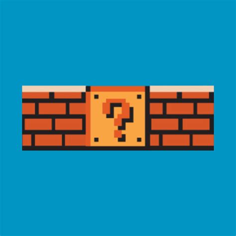 Question Block Super Mario Brothers T Shirt Teepublic