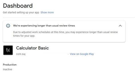Android How Do I Get My App Publishing Status Via Api Stack Overflow