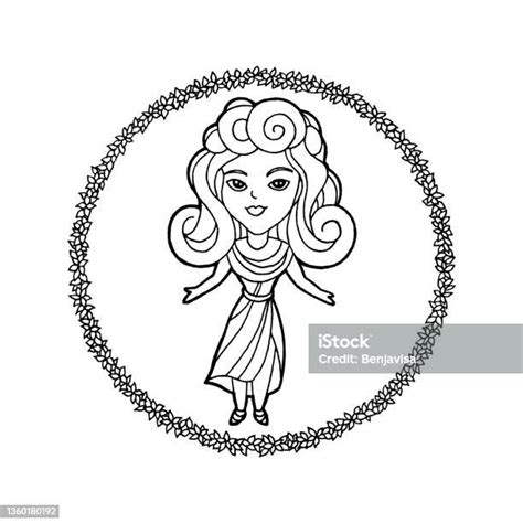 처녀 조디악 점성술 별자리 기호 기호 기호 로고 아이콘 디자인 에 지구 요소 색상 아트 배경 수채화 만화 그림 그림 개념에 대한 스톡 벡터 아트 및 기타 이미지 Istock