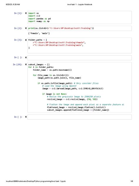 Inxol Task 1 Jupyter Notebook Pdf