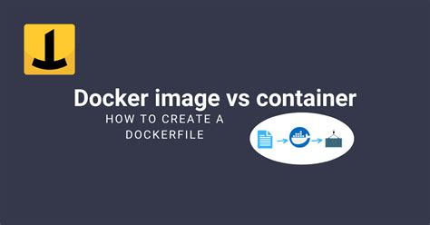 Differences Between A Dockerfile Docker Image And Docker Con