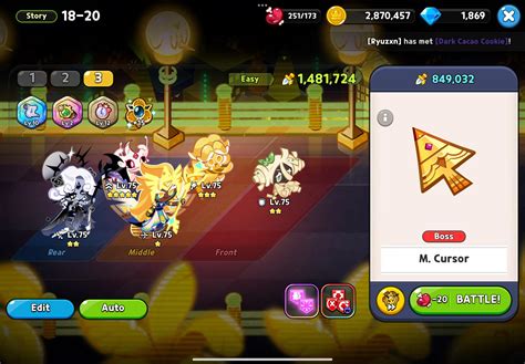 how to defeat m cursor it s f2p but not beginner friendly r cookierunkingdoms