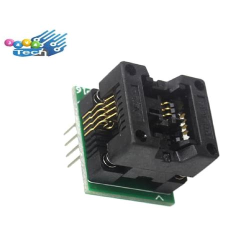 Jual Socket Adapter Ic Smd Sop8 Soic8 To Dip8 Soket Flash Bios Shopee