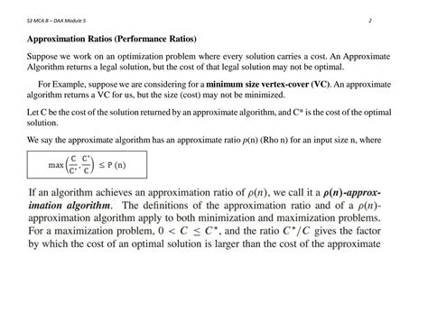 solution design and analysis of algorithm daa ktu mca note module 5