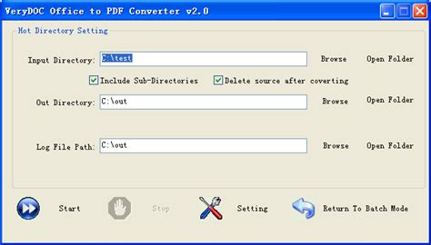 office to pdf converter screenshots