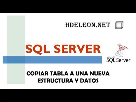 Cómo Clonar Una Tabla MySQL Tutorial Paso A Paso MySQL YA