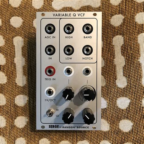 random source serge variable q filter vcfq reverb