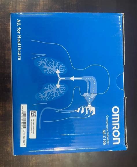 Portable Omron Ne C106 Compressor Nebulizer For Nebulization At ₹ 1250
