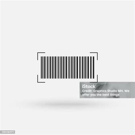 현대 간단한 평면 바코드 기호 산업용 Qr 코드 및 스캔 바코드 라벨 마케팅 인터넷 개념 흰색 배경에 평평한 검정 색 벡터 그림입니다 Eps 10 개성 개념에 대한 스톡