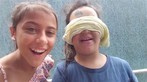 Desafio Make Sem Ver Com A Minha Prima Youtube