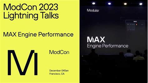 modcon 23 session on max engine performance modular posted on the topic linkedin