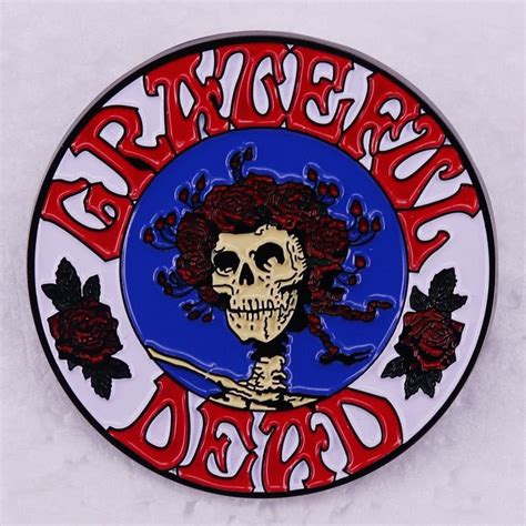 Rock Band Grateful Dead Enamel Pin Distinct Enamel Pins