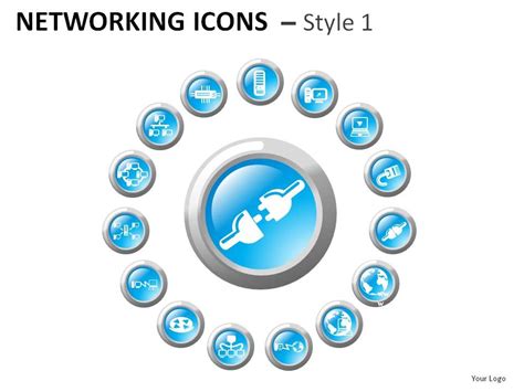 networking icons style 1 powerpoint presentation slides powerpoint