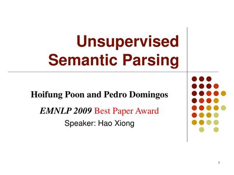 Ppt Unsupervised Semantic Parsing Powerpoint Presentation Free