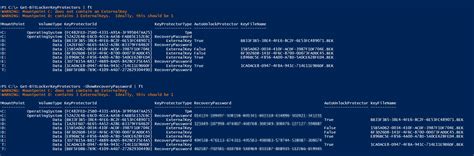 bitlocker keyprotectors osdeploy