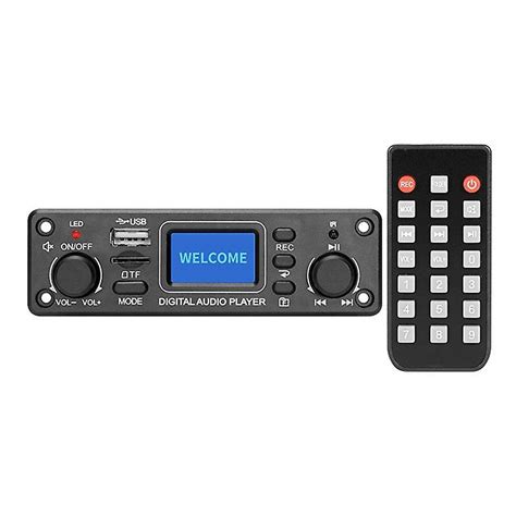 Digitaler Audio Player Bluetooth MP Player Decoder Platine X PUNKTE LCD USB SD BT FM Musik