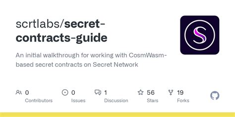 Github Scrtlabssecret Contracts Guide An Initial Walkthrough For