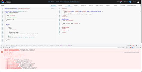 Comments Cause Crash Issue BuilderIO Mitosis GitHub