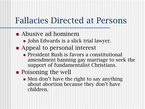 PPT Fallacious Arguments PowerPoint Presentation Free Download ID 312402