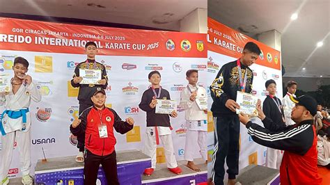4th Shureido Internasional Karate Cup Muhammad Dafi Alfarizi Raih Juara I Kelas Kumite 50 Kg