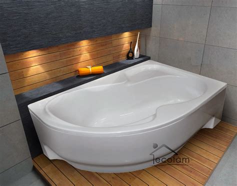Badewanne Wela 150x100 cm rechts Bambusablage Ablauf Viega optional ...