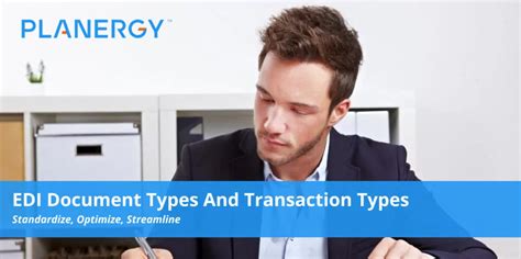 Edi Document Types And Transaction Types Planergy Software