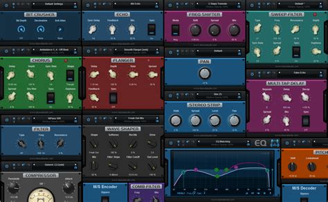 Built In Effect Plug Ins What S Included