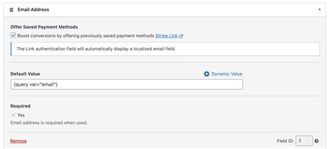 how to set a dynamic default field value wp simple pay