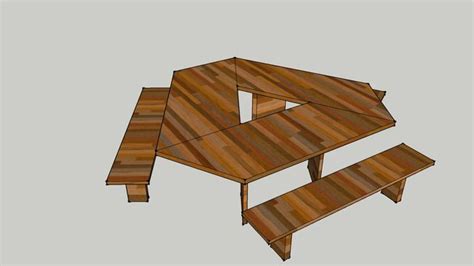 Triangular Table Triangular Table Wood