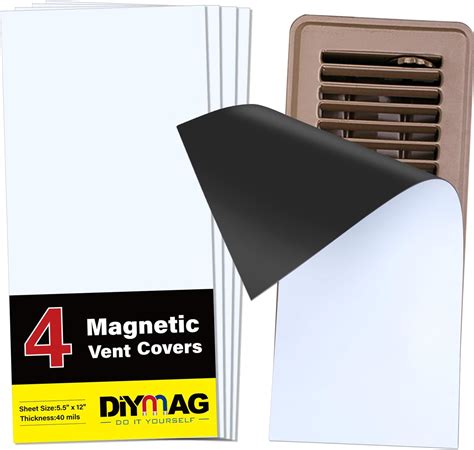 Zipcase 6 Pack Strong Magnetic Vent Covers For Home Ceiling