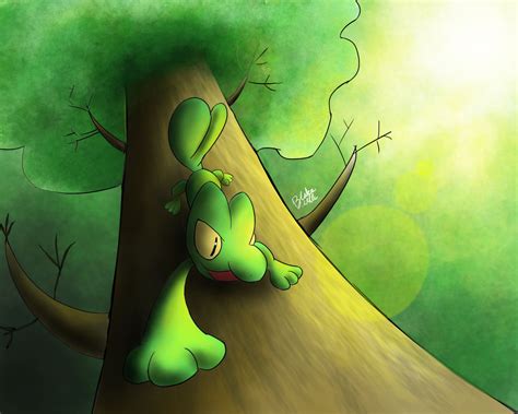 Treeko By Recklessgecko On Deviantart