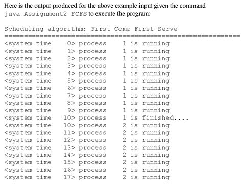 Cpu Scheduling Assignment Overview One Of The Main Chegg