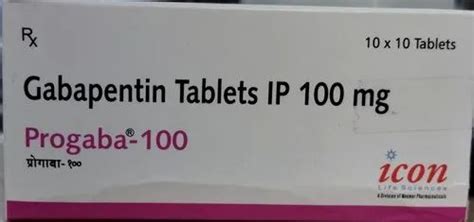 Progaba 100 Mg 10 Tablets At Rs 60 Strip In Surat Id 24264106455