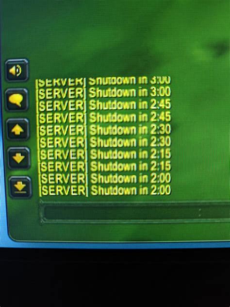 server shut down r grobbulus