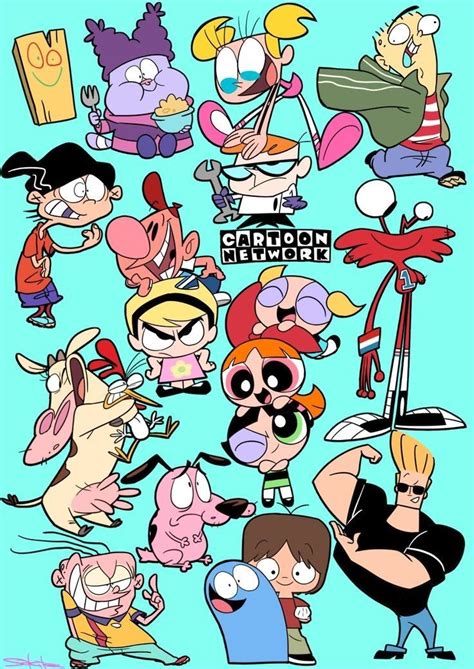 90s Cartoon Network Cartoon Network Artwork