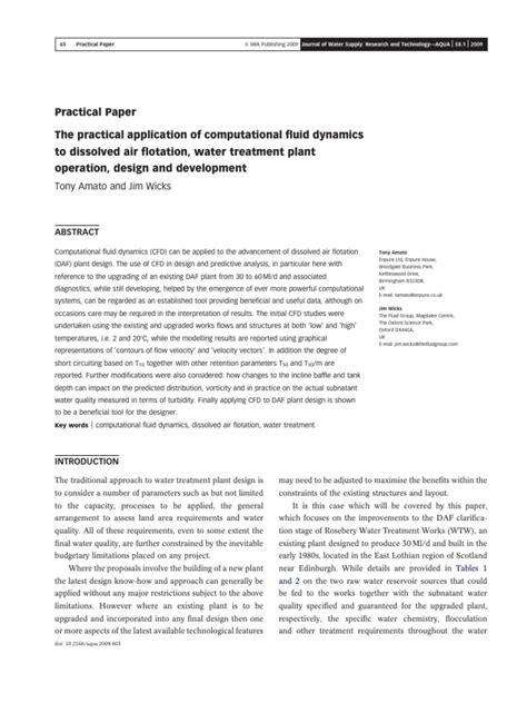 The Practical Application Of Computational Fluid Dynamics Pdf