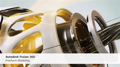 Autodesk Fusion 360 Freeform Modeling Youtube