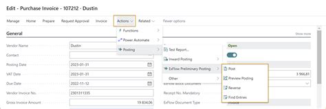 Preliminary Posting Exflow Documentation Platform
