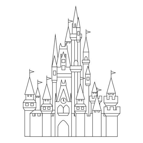 Heres A Quick Way To Solve A Info About How To Draw The Disney Castle