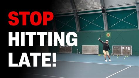 테니스 레슨 일지 백핸드 테이크백 좀 더 당겨놓기 Youtube