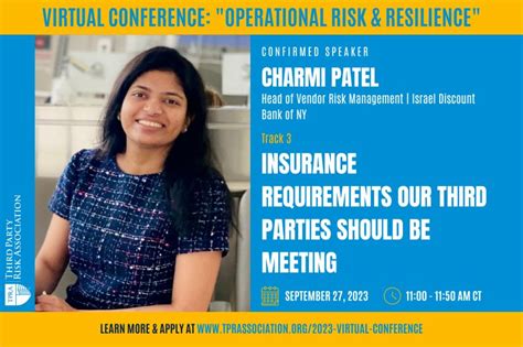 Third Party Risk Association Tpra Third Party Risk Management On Linkedin Tpra Tprm