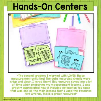 Nd Grade Math Centers Measurement Telling Time Graphing And Money Centers