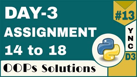 Infytq Object Oriented Programming Using Python Day 3 Assignment 14