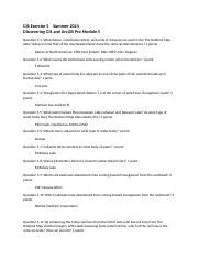 Discovering GIS The National Map Data Exploration Course Hero