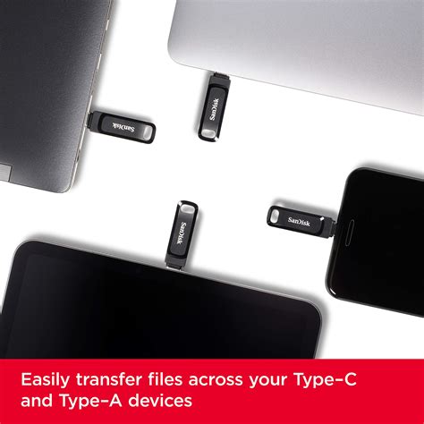 Buy Sandisk Ultra Dual Drive Go Usb Type C Pendrive For Mobile Black Gb Y Sdddc G