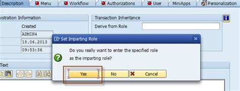 sap basis for beginner creating master and derived roles