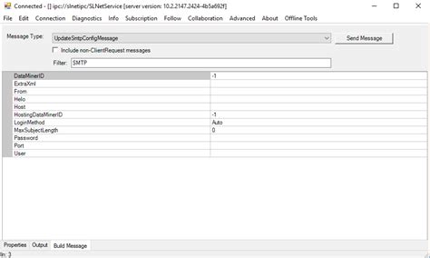 Add Smtp Settings Without Restarting The Dma Dataminer Dojo
