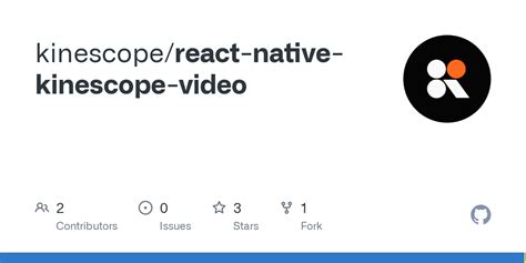 Github Kinescope React Native Kinescope Video