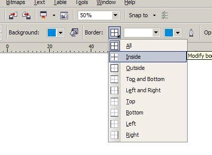 Table Line Color CorelDRAW X CorelDRAW Graphics Suite X CorelDRAW Community