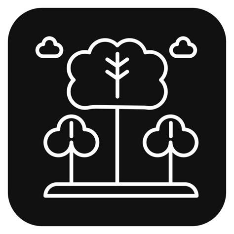 Premium Vector Forest Vector Illustration